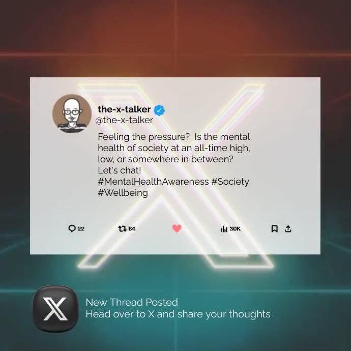 Modern & Minimal X (twitter) Post Highlight Template | PosterMyWall