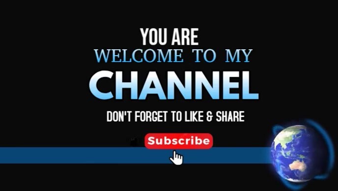 Plantilla de Modern & Minimal Youtube Intro And Outro Template Youtube ...