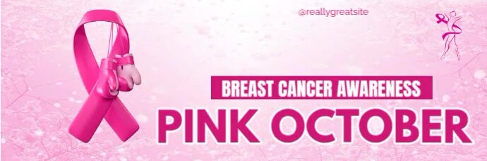 Copy of Modern & Minimal Breast Cancer Awareness Email Header ...