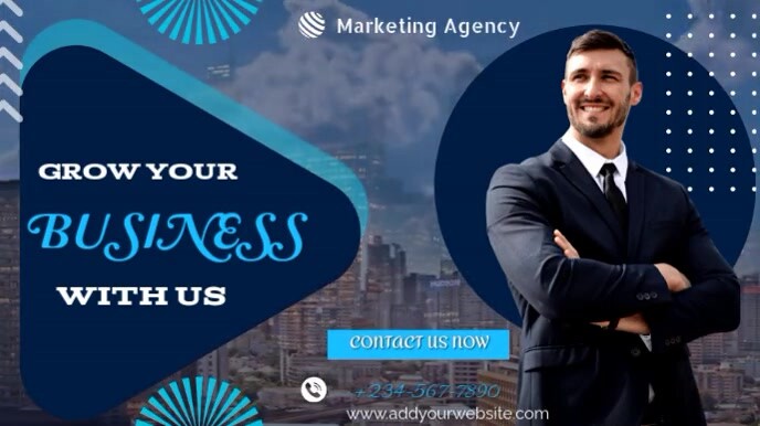 Copy of Modern & Minimal Digital Marketing Agency Vid | PosterMyWall
