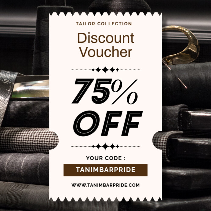 Copy of Modern & Minimal Discount Voucher Free Template 2025 Instagram ...