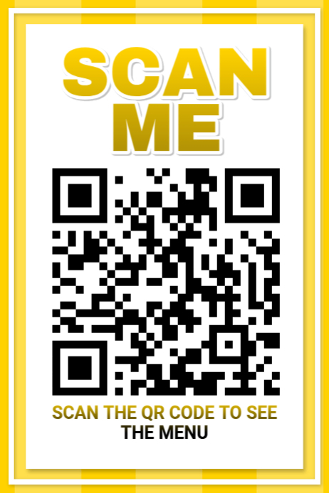 Modern & Minimal Scan Me Poster Template | PosterMyWall