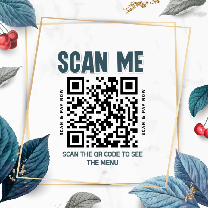 Copy of Modern & Minimal Scan Qr Code Instagram Post | PosterMyWall