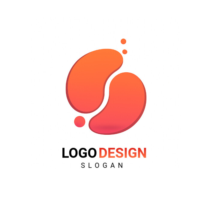 Copy of Modern Abstract Logo with Gradient & Dot Elements | PosterMyWall