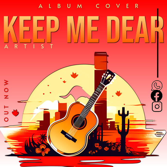 Modern Album Cover Template | PosterMyWall