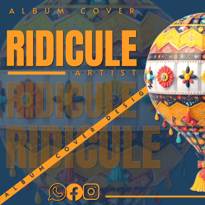 Modern album cover Template | PosterMyWall