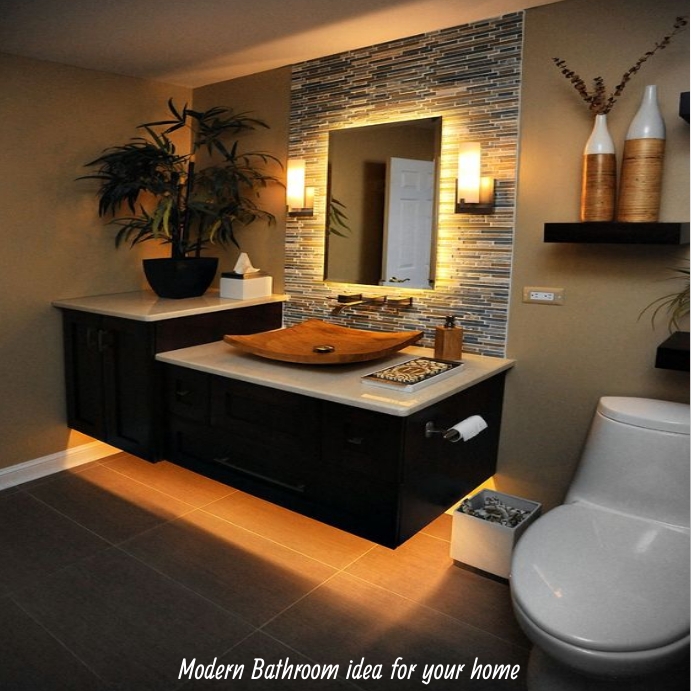 Modern bathroom idea for your home Template | PosterMyWall