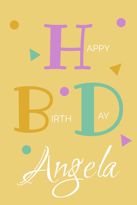 Modern Birthday Card Templates | PosterMyWall