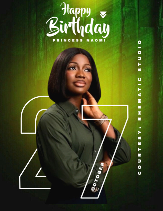 Copy of Modern Birthday Celebration Poster | PosterMyWall