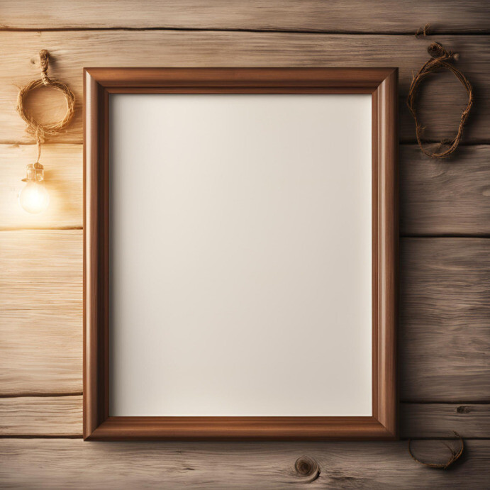Modern Blank Picture Frame Template | PosterMyWall