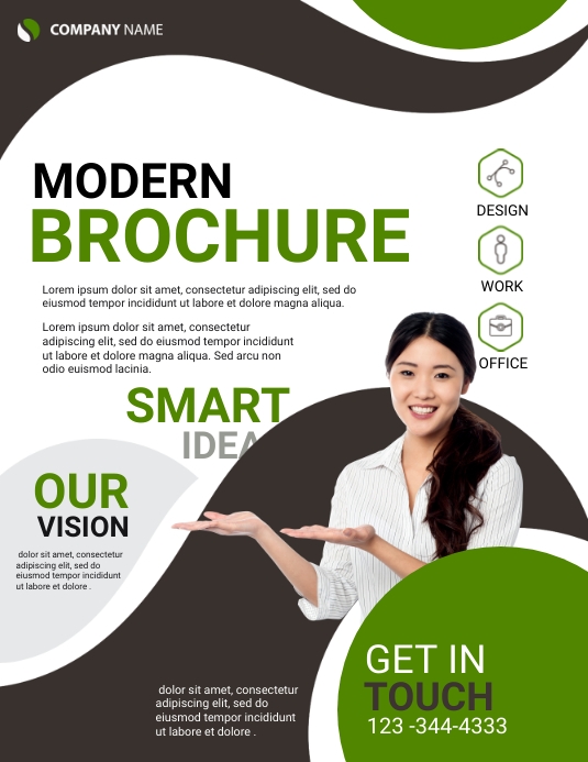 Modern Brochore Ads Template | PosterMyWall