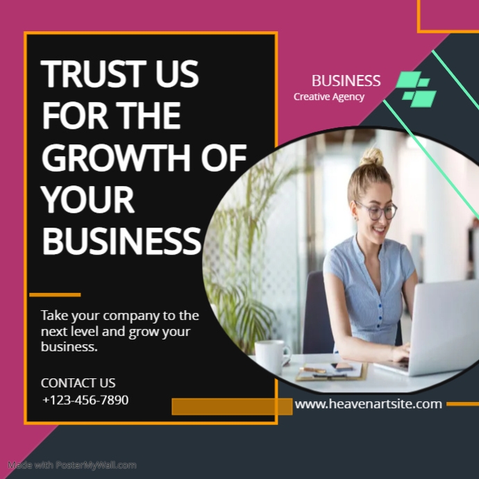 modern business instagram post Template | PosterMyWall