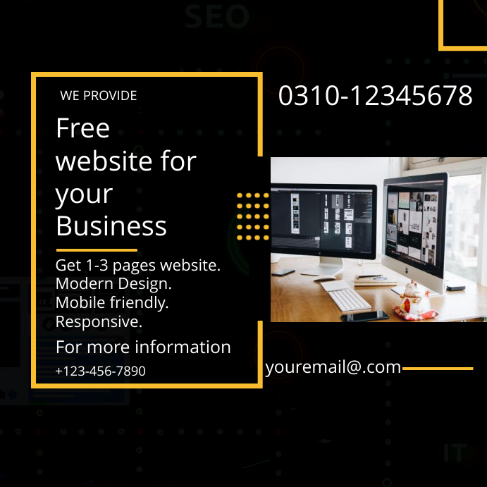 Modern Business Instagram Post Template | PosterMyWall