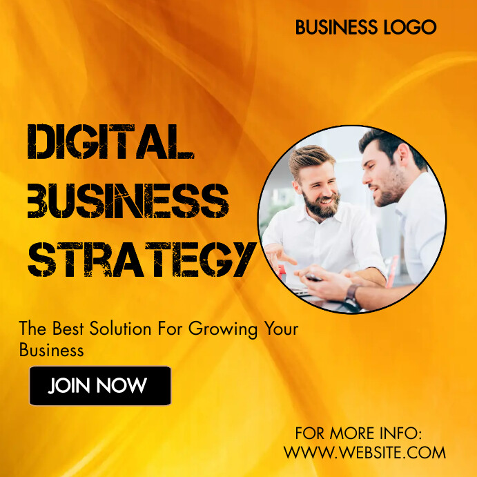 modern business strategy instagram post Template | PosterMyWall