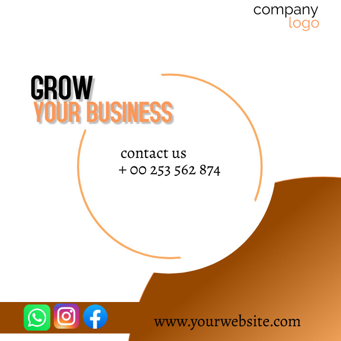 Modern business template | PosterMyWall