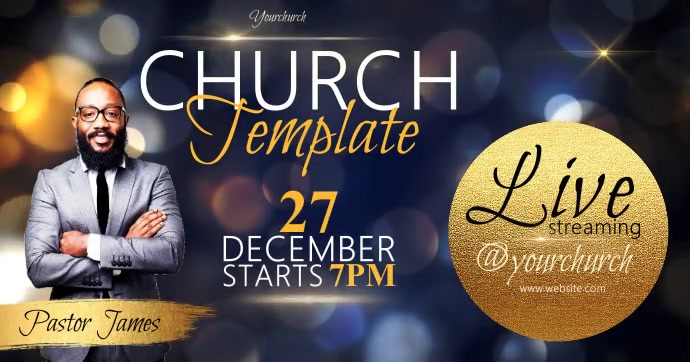 modern church design template for facebook | PosterMyWall