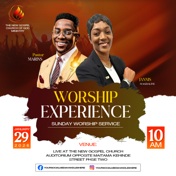 MODERN CHURCH FLYER TEMPLATE | PosterMyWall