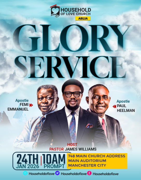 Modern Church Worship Design Template | PosterMyWall