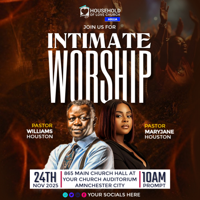 Modèle Modern Church Worship Design | PosterMyWall