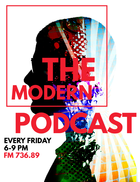 Copy of modern creative artistic podcast ad | PosterMyWall