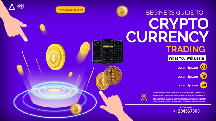 MODERN CRYPTO CURRENCY (12) Template | PosterMyWall