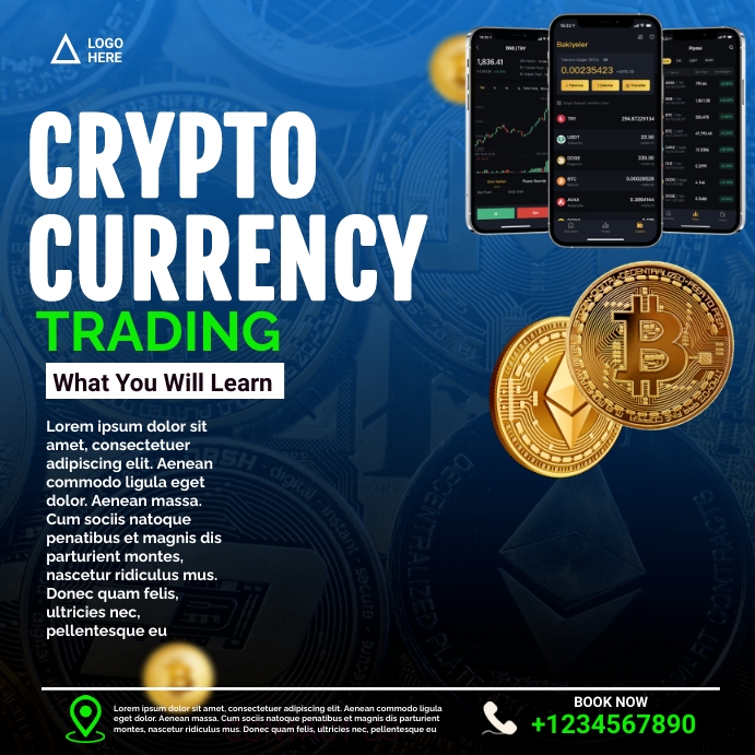 Copy of MODERN CRYPTO CURRENCY (7) | PosterMyWall