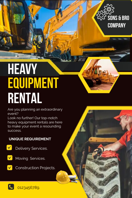 Modern Engineering Flyer Template | PosterMyWall