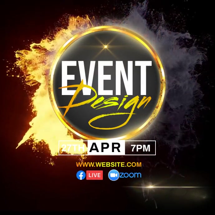 modern event ad design template 2022 | PosterMyWall