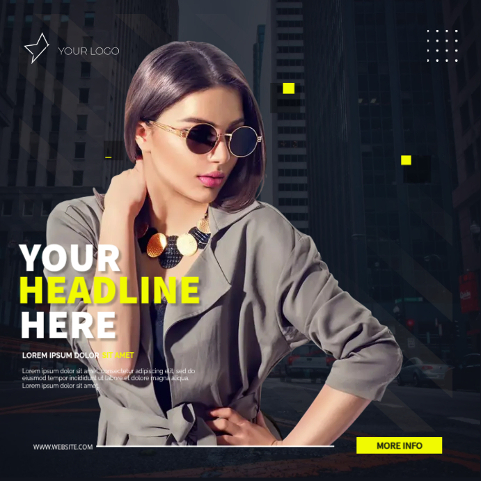 Modern Fashion Ads Template | PosterMyWall