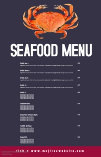 Menu Template | PosterMyWall