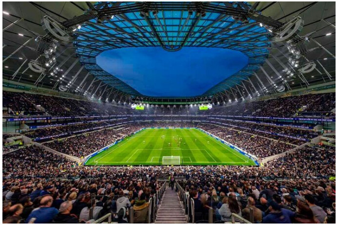 Modern Football Stadium Template | PosterMyWall