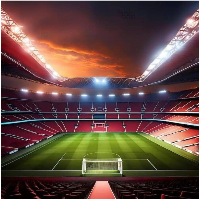 Modern Football Stadium Template | PosterMyWall