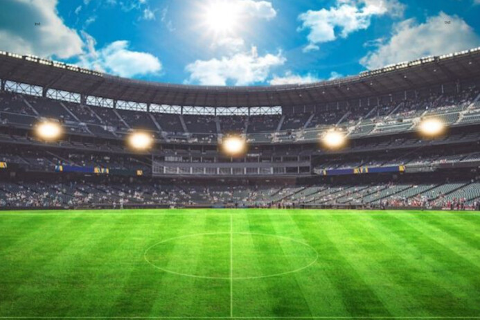 Copy of Modern Football Stadium | PosterMyWall