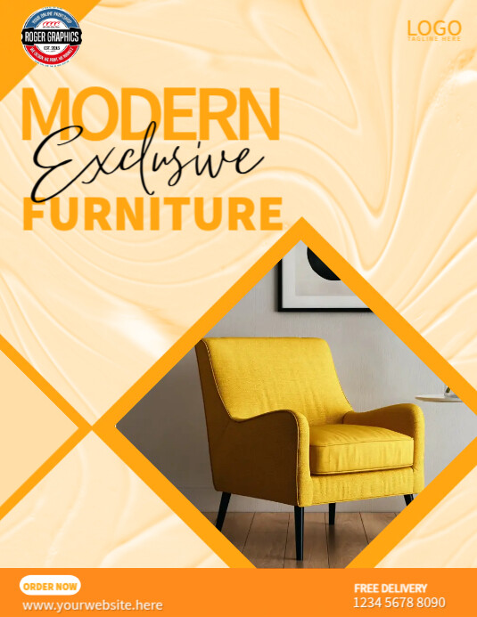 Modern Furniture Ads Template | PosterMyWall