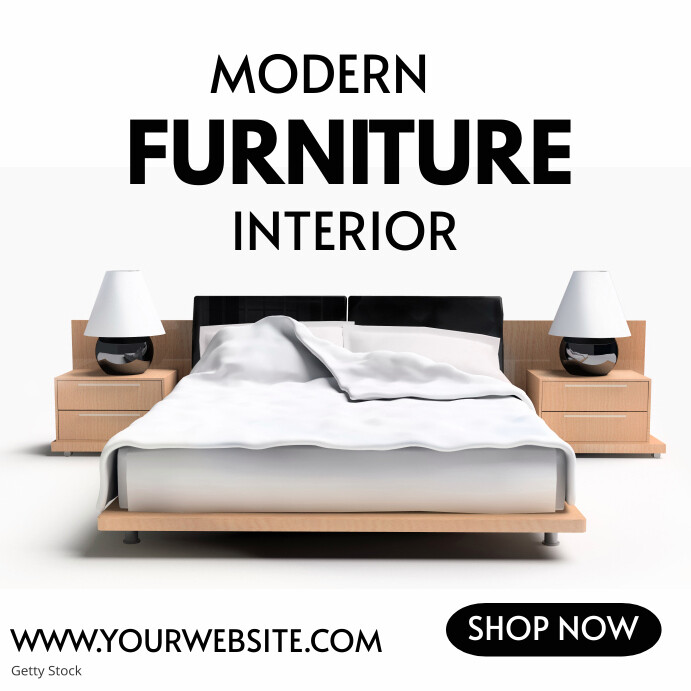 Modern furniture interior Template | PosterMyWall