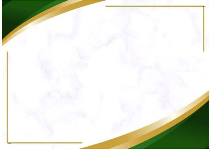 Modern Green Geometric Certificate Border Template | PosterMyWall