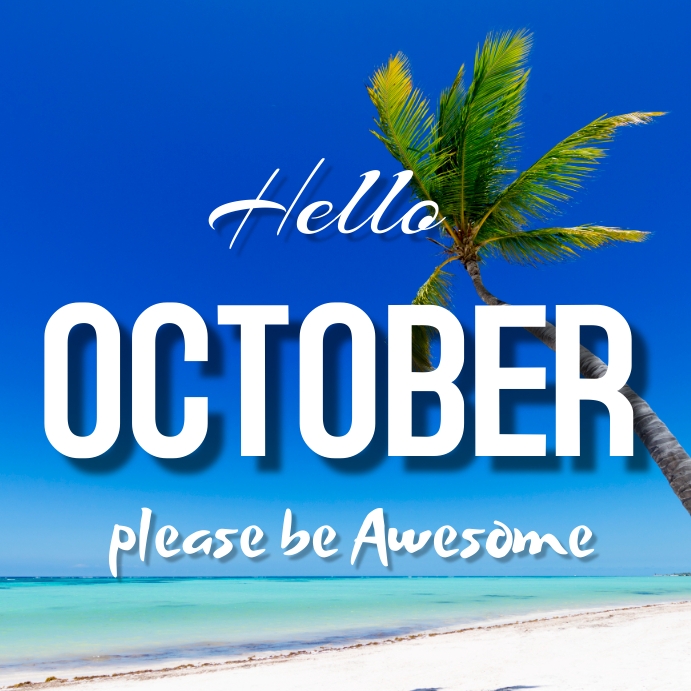 modern happy new month (1) Template | PosterMyWall