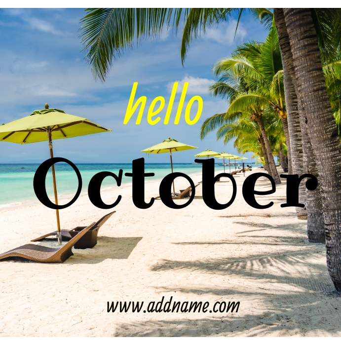 modern happy new month (1) Template | PosterMyWall