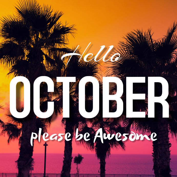 modern happy new month (1) Template | PosterMyWall