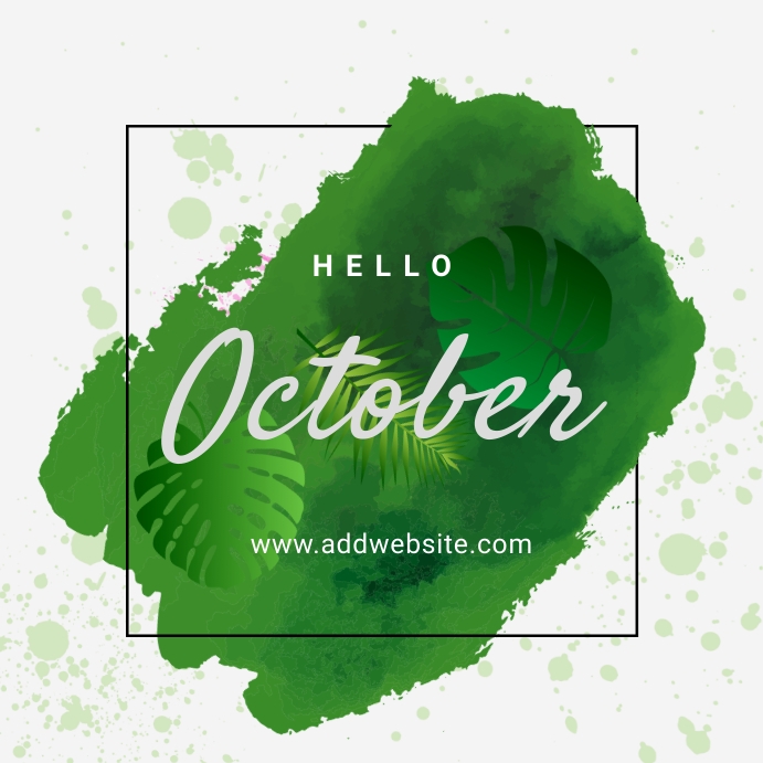 modern happy new month (1) Template | PosterMyWall