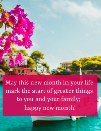 happy new month Template | PosterMyWall