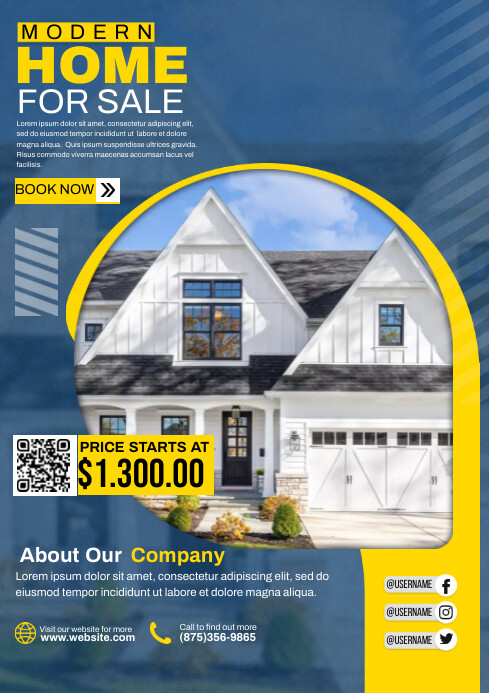 Copy of Modern Home Ads | PosterMyWall