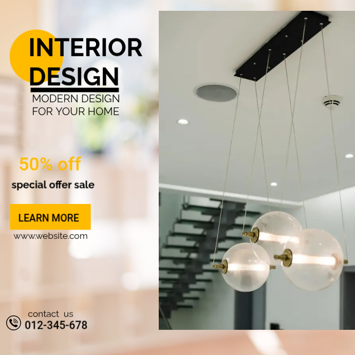 Modern Home Template | PosterMyWall