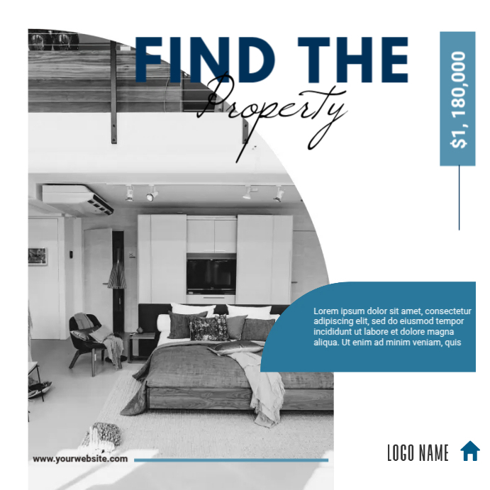 Copy of Modern Home | PosterMyWall