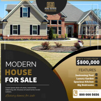 Modern Home Ads Template | PosterMyWall