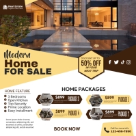 Modern Home Ads Template | PosterMyWall