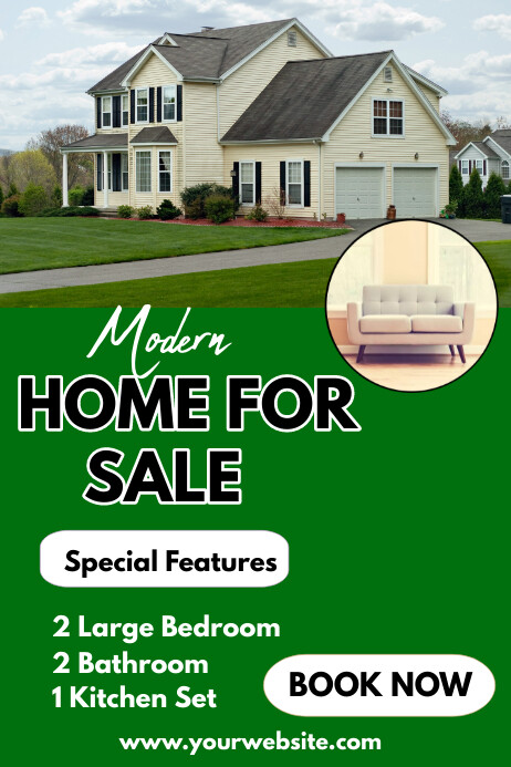 modern home for sale Template | PosterMyWall