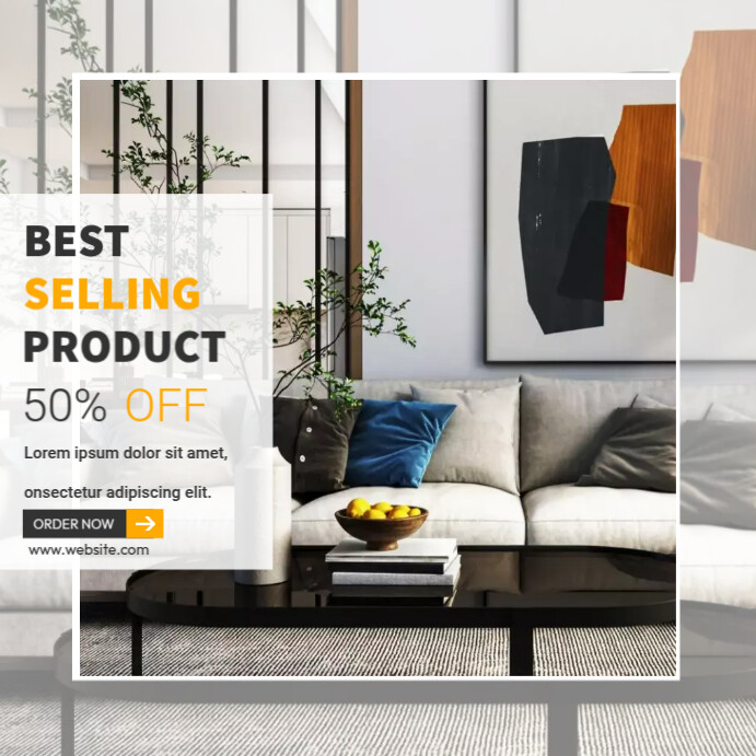 Modèle D'annonces Instagram pour La Maison Moderne | PosterMyWall