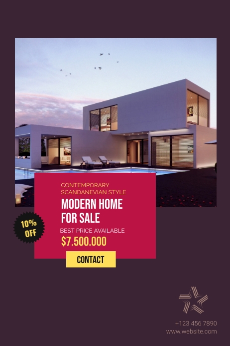 Copy of Modern Home Poster | PosterMyWall