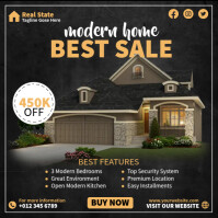 Modern Home Ads Template | PosterMyWall